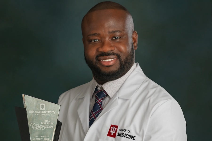 Champion of Diversity Anesthesiology residents resilience inspires others